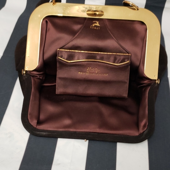 Koret | Bags | Vintage Koret Leather Brown Suede Purse | Poshmark